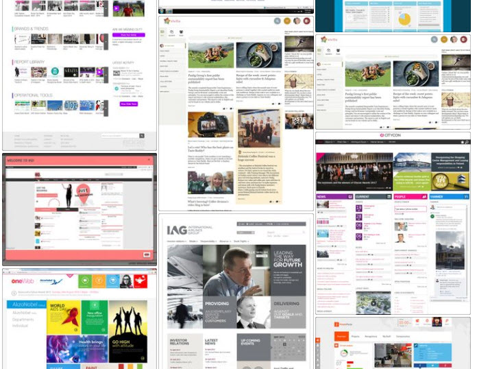 More than 450 Intranet homepage screenshots – Thomas Maeder ...
